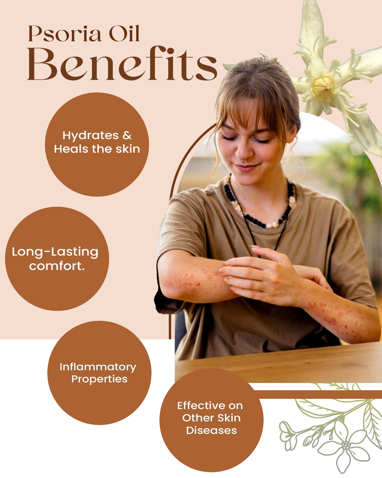Siya Ayurveda Psoria Oil | Oil for Scalp and Full Body Psoriasis