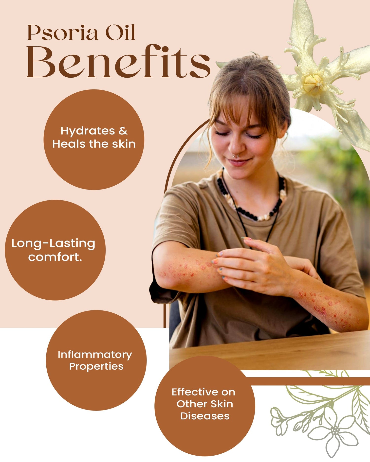 Siya Ayurveda Psoria Oil | Oil for Scalp and Full Body Psoriasis